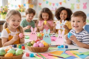 Idées ludiques et créatives pour les activités de Pâques en maternelle